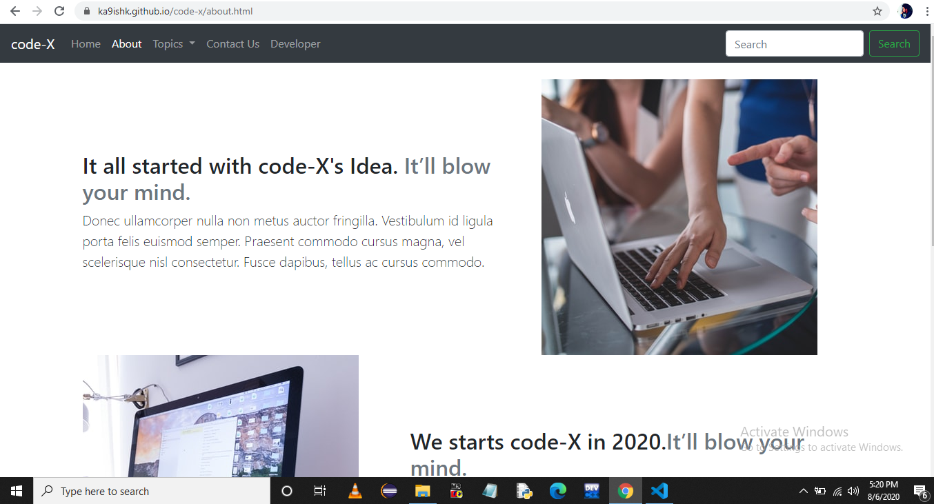 Kanishk | Welcome To My PortFolio